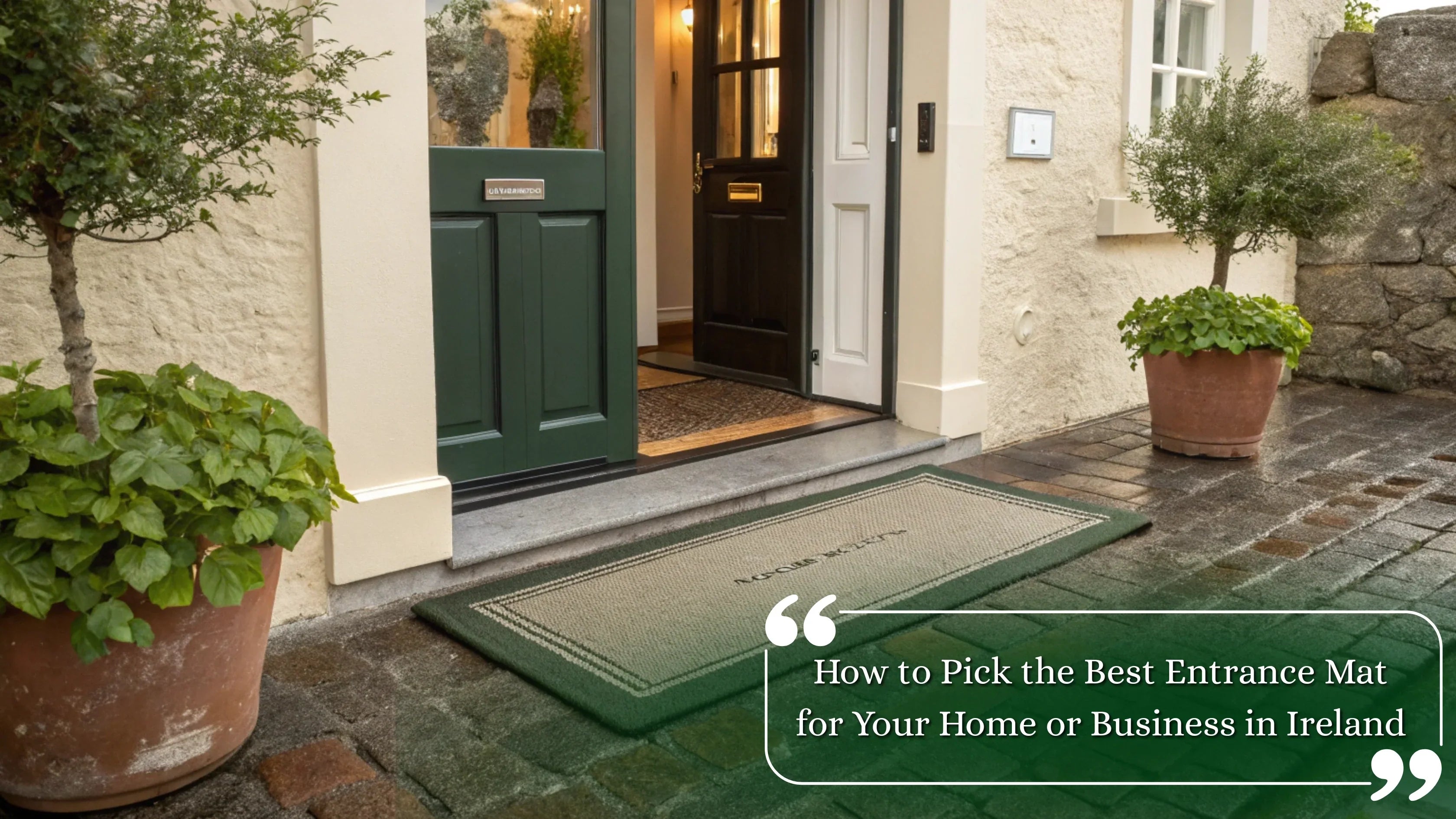 How to Pick the Best Entrance Mat for Your Home or Business in Ireland